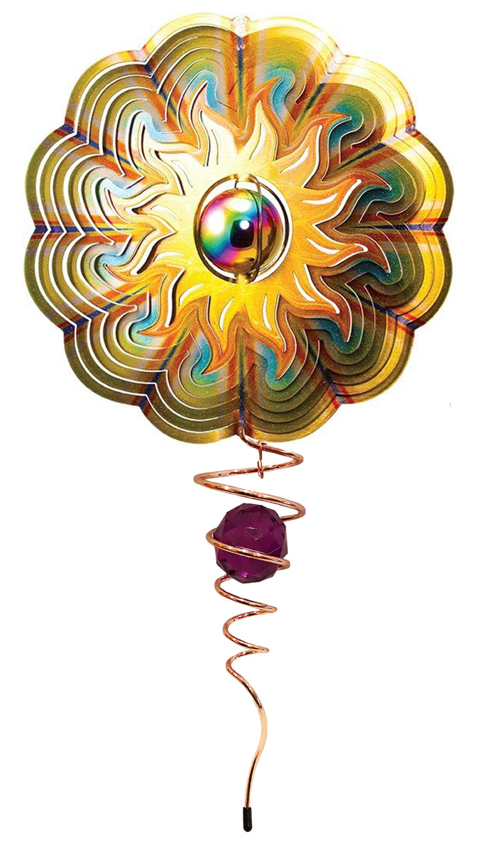 GAZING SUN w/CRYSTAL TAIL – Spinfinity Canada